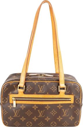 Louis Vuitton Crossbody Bags - Louis Vuitton Canvas Monogram Cite MM Shoulder Bag - Gr. unisize - in Braun - für Damen