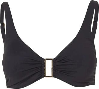 Melissa Odabash Femme, Maillots de bain, Noir, Taille: 44 FR Bel Air Bikini Top