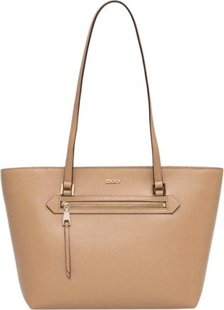 DKNY Dkny, Femme, Sacs, Brun, Taille: ONE Size Shopper Tote