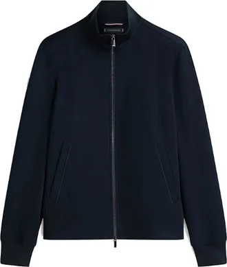 Tommy Hilfiger Homme, Sweatshirts et sweats &agrave; capuche, Bleu, Taille: XL Cardigan Performance Smart Casual Zipp&eacute;