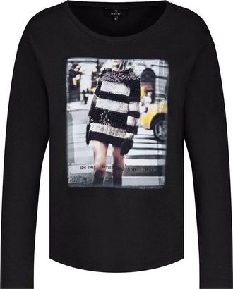 Monari T-Shirt 809293 Dezente Pailletten für edle Akzente