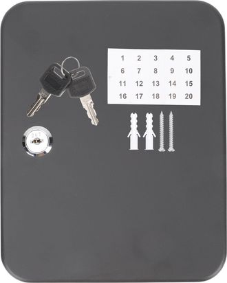 Pretyzoom Wand schlüsselkasten aus Hochwertigem Schlüsselaufbewahrung mit Robustem Design Praktischer Schlüsselorganizer für Vermieter Hotels Agenturen Langlebi