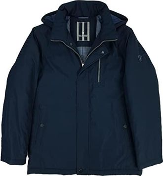 Sea Barrier Veste Veste Veste dhiver pour homme avec capuche grande taille 3XL 4XL 5XL 6XL 7XL, bleu, XXXXL