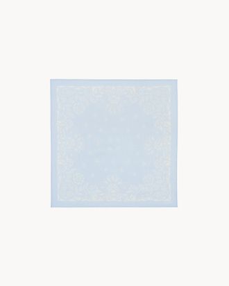 Kujten Petit bandana soie-cachemire - Petit Bandana Heli