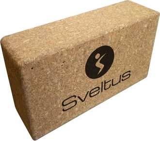 Sveltus Sveltus Yoga Brick aus Kork, Unisex, für Erwachsene, korkfarben