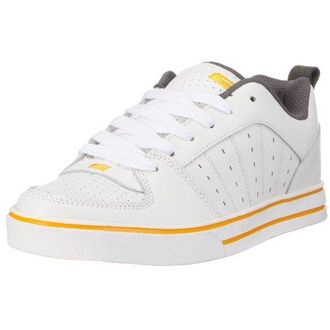 Sykum SYKUM Imperial Slim, Baskets mode mixte adulte - blanc / jaune, 31.5 EU