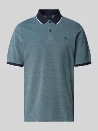 Bugatti Regular Fit Poloshirt mit Label-Stitching