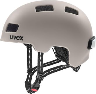 Uvex City 4 - Leichter Fahrradhelm f&uuml;r Damen und Herren - individuelle Gr&ouml;&szlig;enanpassung - waschbare Innenausstattung - warm Grey matt - 58-61 cm
