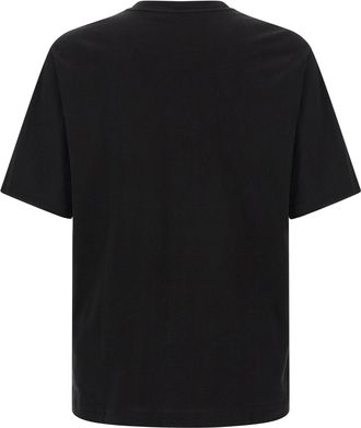 Dolce & Gabbana Logo-Patch Cotton T-shirt - Black