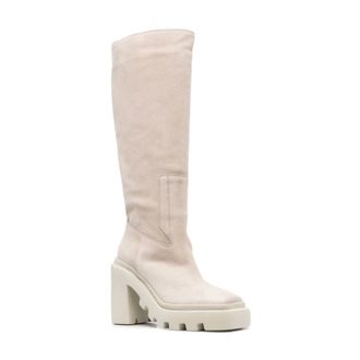 Vic Mati&eacute; Femme, Chaussures, Beige, Taille: 40 EU Bottines &agrave; talons Collection Sensory