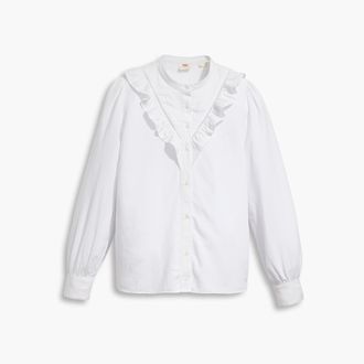 Levi's Levis Damen Carinna Bluse, Bright White, L