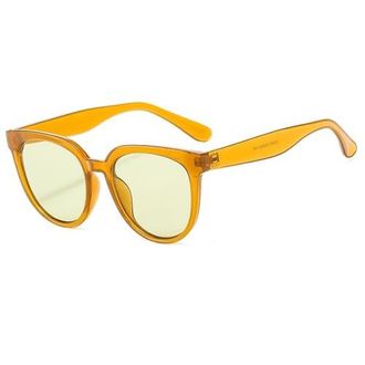 Generic Lunettes De Soleil Sport For Hommes, Id&eacute;ales For Les Activit&eacute;s Plein Air, Vacances Et Trajets Quotidiens. D&eacute;coratives(Yellow)