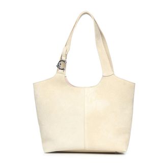 Coccinelle Femme, Sacs, Beige, Taille: ONE Size C-Easy Suede Hobo Bag
