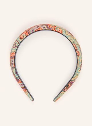 Etro Etro Haarreif Aus Seide grau