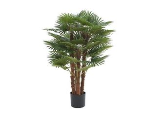Vente-Unique Arbre Artificiel Palmier - H.93 cm - Vert - RHAPIS