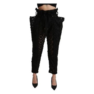 Dolce & Gabbana Damen, Hosen, Schwarzk, XSGr&ouml;&szlig;e