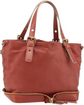 Chlo&eacute; Sac &agrave; main Pre-owned - Femme - Pre-owned - Rouge - Taille: ONE Size