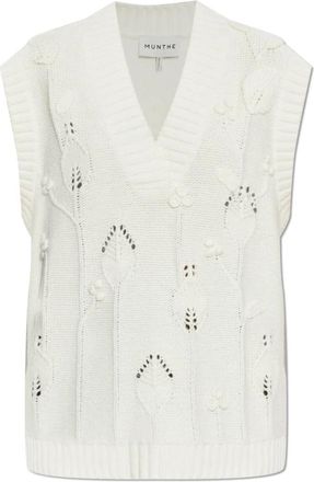 Munthe Femme, Pulls, Beige, Taille: 40 FR Baburi Vest