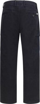 C.P. Company Stretch Cotton Satin Cargo Pants - Black