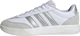 adidas Femme VL Court FC Shoes, FTWR White/Silver met./Grey One, 39 1/3 EU