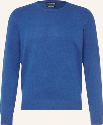 Strokesman's Strokesmans Cashmere-Pullover blau