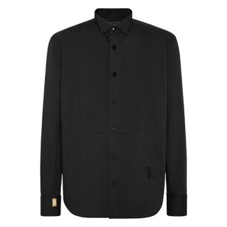 Billionaire Boys Club Homme, Chemises, Noir, Taille: 2XL Chemise Tuxedo Coton Coupe Or