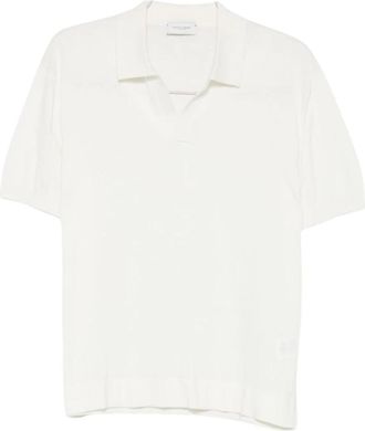 Paolo Pecora Homme, Tops, Blanc, Taille: XL Polo