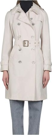 Moorer Femme, Manteaux, Beige, Taille: 44 FR Giverny Trench Coat
