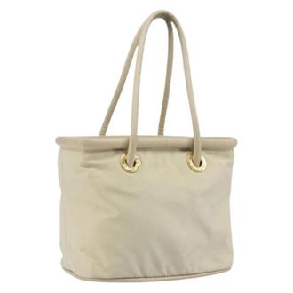 Celine Pre-owned Nylon Handtasche - - Pre-owned - Damen - Beige - ONE SIZE