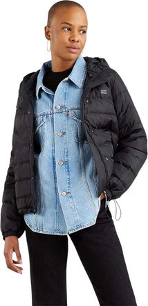 Levi's Steppjacke f&uuml;r Damen, Packable, Schmal (Schwarz)