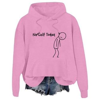 Generic Sweat &agrave; capuche pour femme - Manches longues - Col rond - Pull &agrave; capuche - Pull &agrave; col rond - Loisirs - Sport - T-shirt &agrave; manches longues - Sweat &agrave; cap