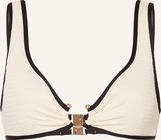 Seafolly Bralette-Bikini-Top Beach Bound weiss