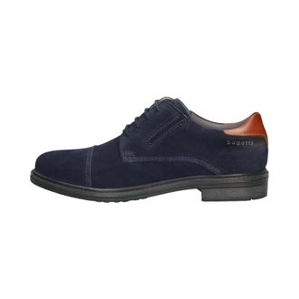 Bugatti Herren Businessschuhe, M&auml;nner Schn&uuml;rer,stra&szlig;enschuhe,Strassenschuhe,Schnuerung,lace-up Shoes,Low-tie,Office,Dark Blue (4100),40 EU / 6.5 UK