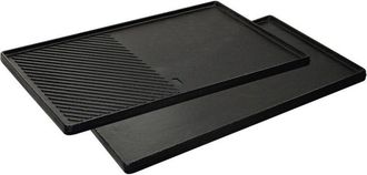 Enders Plancha-Grill r&eacute;versible 1/2 en Fonte - Pour Barbecues monroe pro 4 et boston 4+6