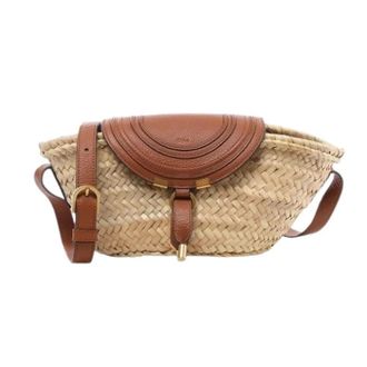 Chlo&eacute; Pre-owned Marcie Small Basket - Femme - Pre-owned - Brun - Taille: ONE Size