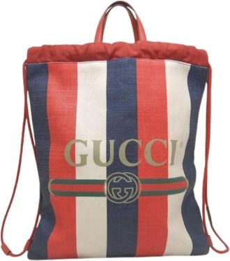 Gucci unisex, Pre-owned, Multicolore, Taille: ONE Size Sac &agrave; dos Vintage Pre-owned