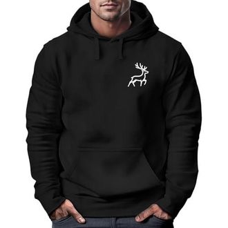 Generic Sweat a Capuche Homme Hooded Sweatshirt Sweats à Capuche en Velours Casual avec Imprimé pour Homme et Femme, Pull Décontracté à Capuche et Cordon de S