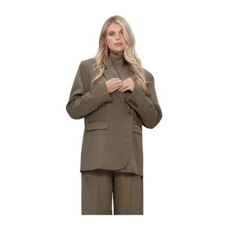 Notre-V Nv-Isabella Blazer - - Jackets - Damen - Braun - XS