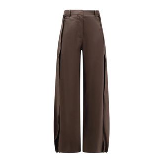 Loewe Weite Hosen - - Trousers - Damen - Braun - 2XS