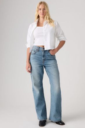 Levi's Jean Ribcage Flare - Femme - D&eacute;lavage Moyen / Gate Keeping - 23X30