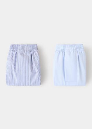 Mango 2er-Pack kombinierte Boxershorts himmelblau - Herren - XL - MANGO MAN