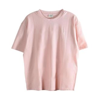 Saint Laurent Large Bord T Shirt - - Tops - Herren - Rosa - XL