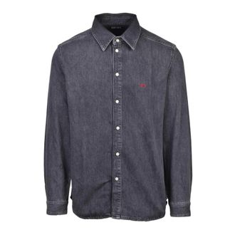 Diesel Denim Shirts - - Shirts - Herren - Grau - 2XL