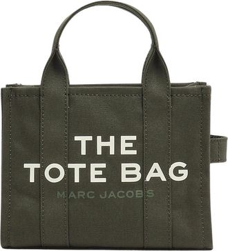 Marc Jacobs Femme, Sacs, Vert, Taille: ONE Size Canvas Small Tote Bag