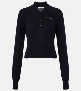 Givenchy Polo en coton et soie