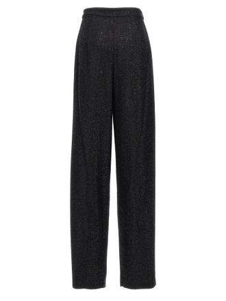 Max Mara Womens Black Viscose Dress Pants