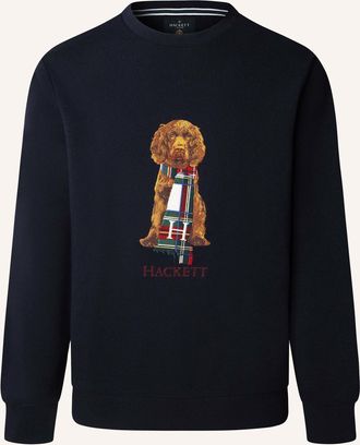 Hackett Sweatshirt Heritage Harry Crew blau