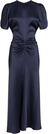 Victoria Beckham Robe longue fronc&eacute;e