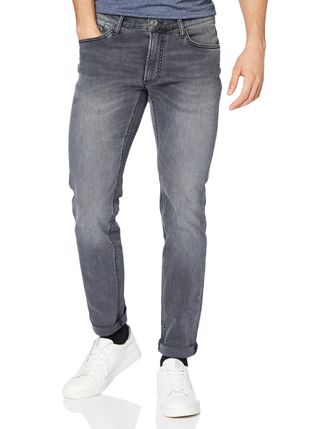 Brax Herren Style Chuck Hi-Flex: Five-Pocket Jeans, Stone Grey Used, 30W / 32L