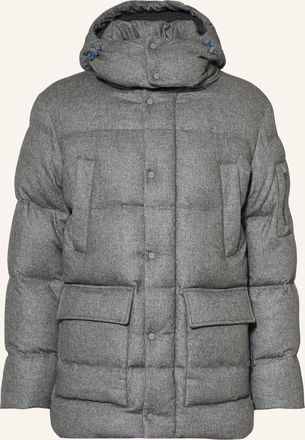 Herno Herno Daunenjacke Mit Cashmere Und Seide grau